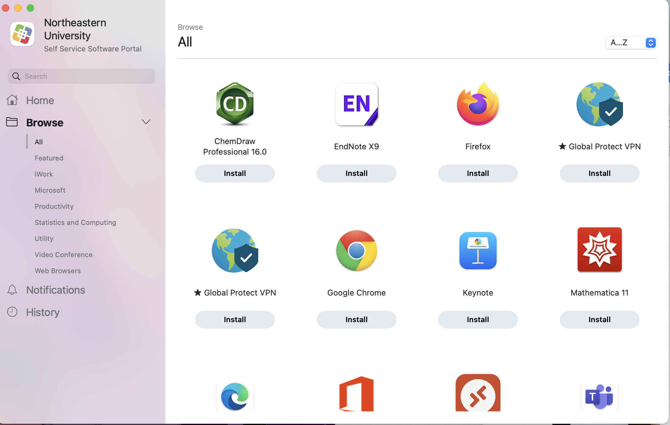 How do I install software through Self Service on a Mac? - IT Services ...